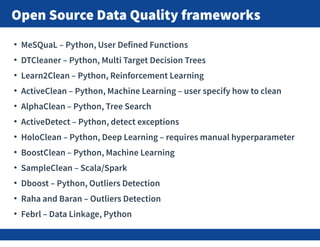 Artificial Intelligence for Data Quality | PDF