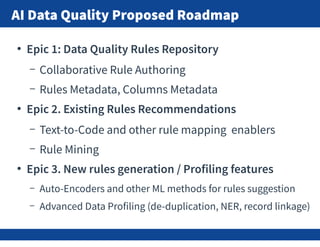 Artificial Intelligence for Data Quality | PDF
