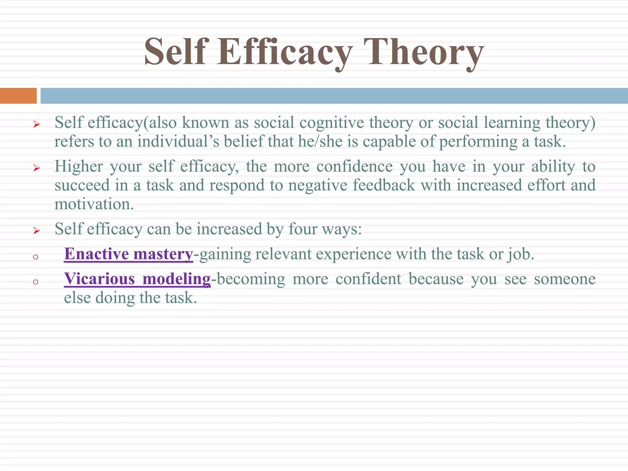 Process theories of motivation | PPTX