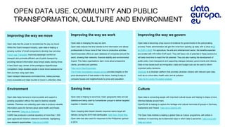 Artificial Intelligence for open data or open data for artificial ...