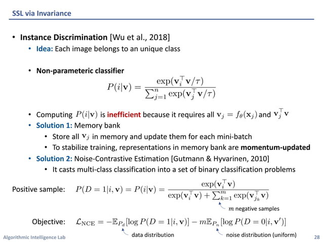Self-supervised Learning Lecture Note | PDF
