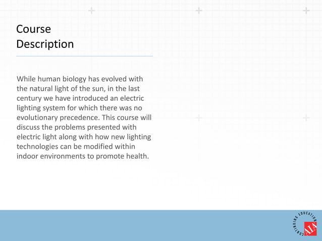 AIA Light & Health Presentation | PPT