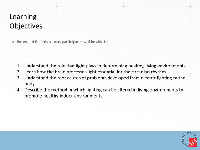 AIA Light & Health Presentation | PPT