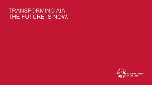 AIA Group – Insurer Transformation Award 2023 | PPTX | Internet | Computing
