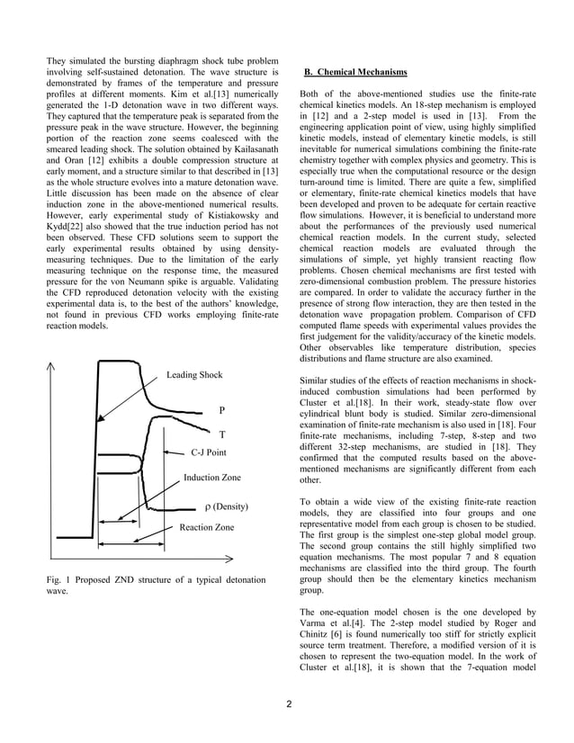 aiaa-2000 numerical investigation premixed combustion | PDF
