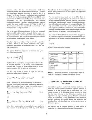 aiaa-2000 numerical investigation premixed combustion | PDF