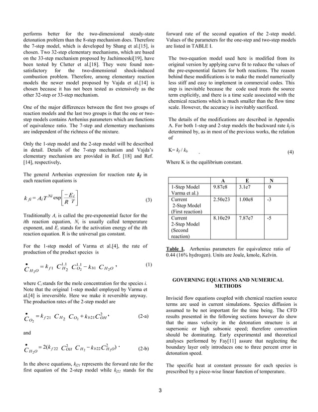 aiaa-2000 numerical investigation premixed combustion | PDF