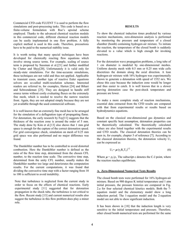 aiaa-2000 numerical investigation premixed combustion | PDF