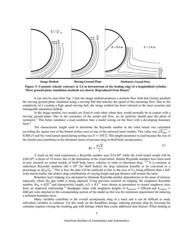 AIAA Technical Paper, Reduction of Semi-Truck Aerodynamic Drag | PDF