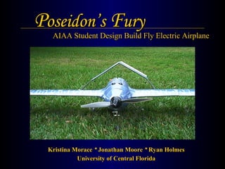 Aiaa Student Design Build Fly Electric Airplane | PPT