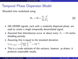 Flow and Noise Simulation of the NASA Tandem Cylinder Experiment using OpenFOAM | PPT