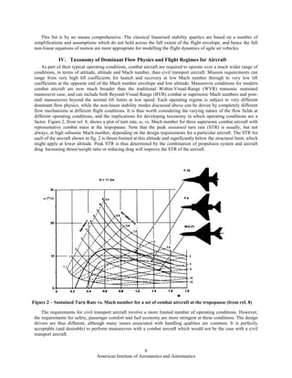 AIAA White Paper on Fluid Dynamics Challenges in Flight mechanics | PDF