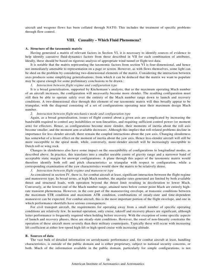 AIAA White Paper on Fluid Dynamics Challenges in Flight mechanics