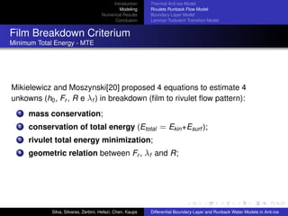 Differential Boundary-Layer Analysis and Runback Water Flow Model Applied to Flow Around ...