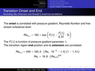 Differential Boundary-Layer Analysis and Runback Water Flow Model Applied to Flow Around ...