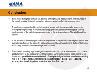 Aiaa Optical Sensors | PPT