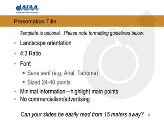 AIAA Presentation Template v9Jul15.pptx