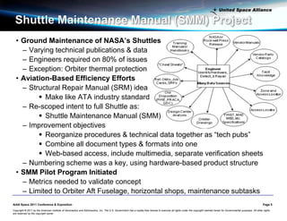 Standards and Specifications for Ground Processing of Space Vehicles ...