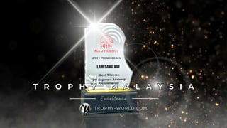 AIA Crystal Plaques at Trophy-World Malaysia | Custom Trophies ...