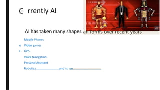 Artificial intelligence and it's use, pros & Cons | PPTX