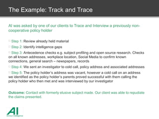 Armour Intelligence: Actionable Intelligence explained | PPT
