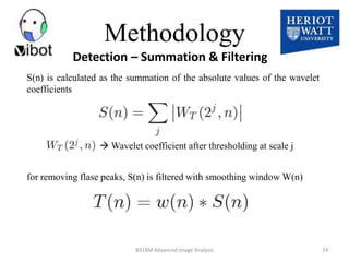 (Reading Group) Automatic Detection of Action Potentials in a Noisy Neural Recording | PPT