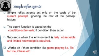 AI Agents, Agents in Artificial Intelligence | PPTX