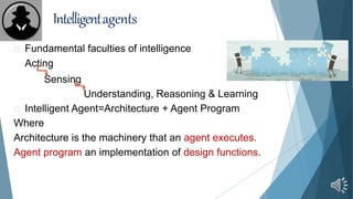 AI Agents, Agents in Artificial Intelligence | PPTX
