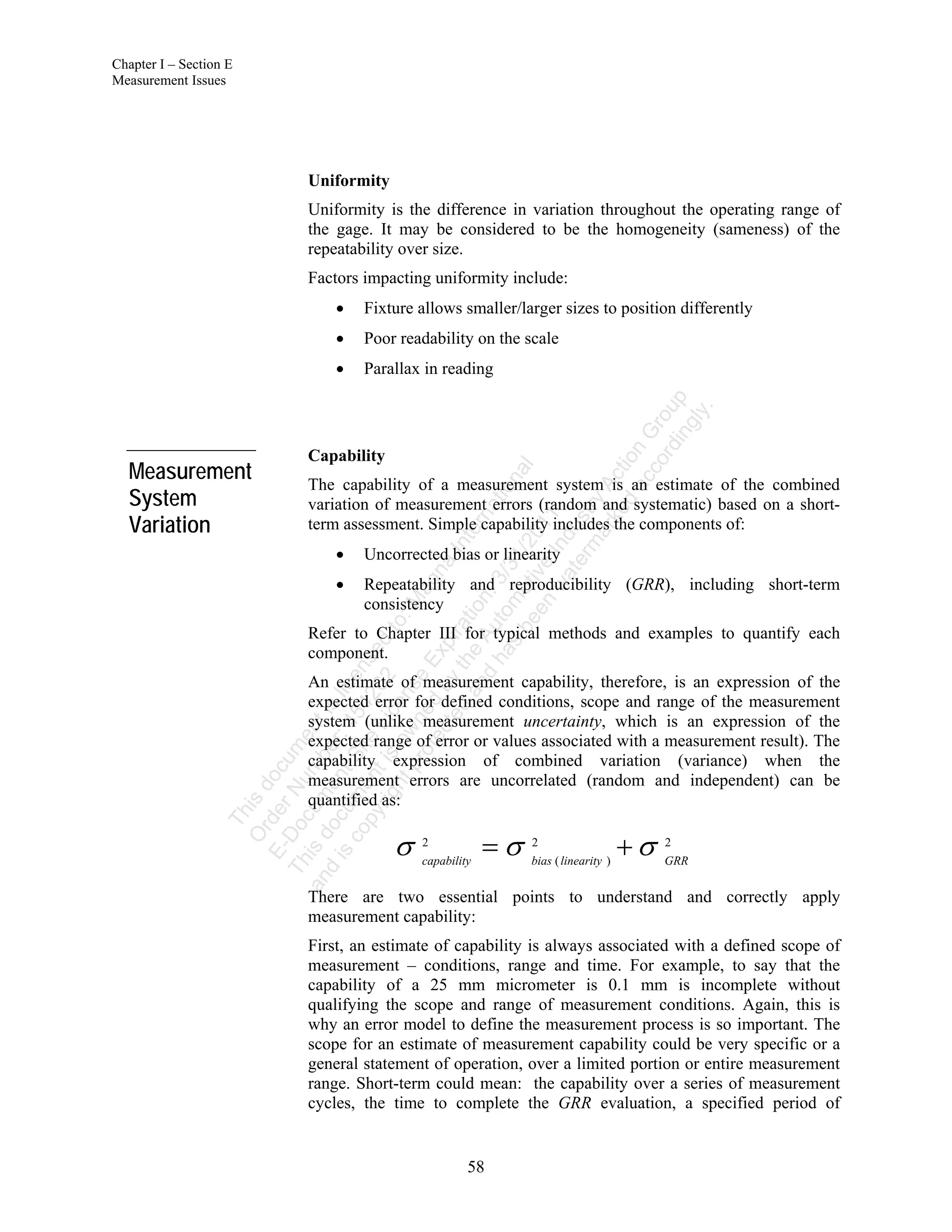 Aiag msa 4th ed | PDF