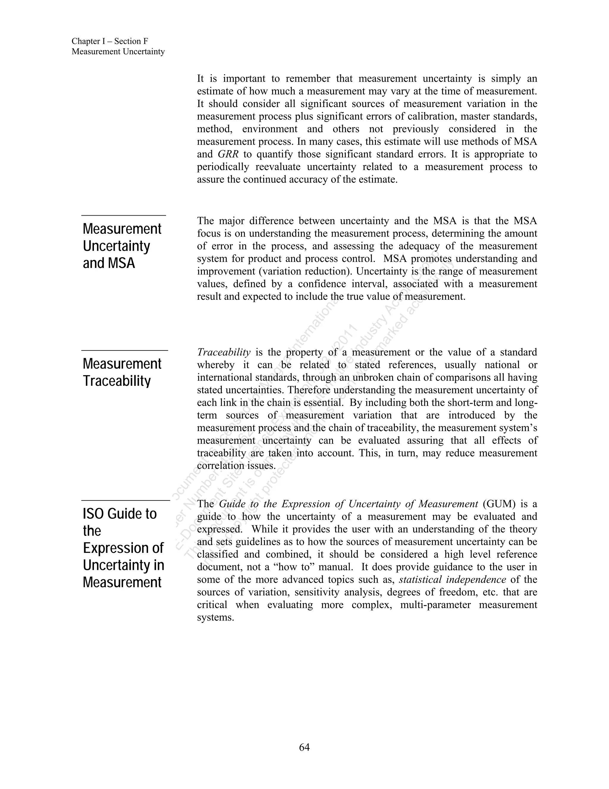 Aiag msa 4th ed | PDF
