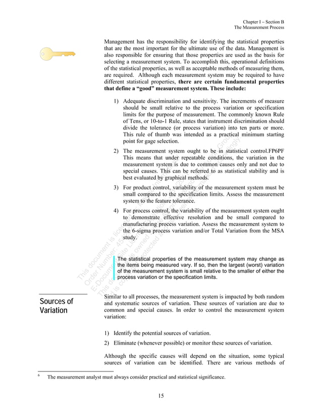 Aiag msa 4th ed | PDF