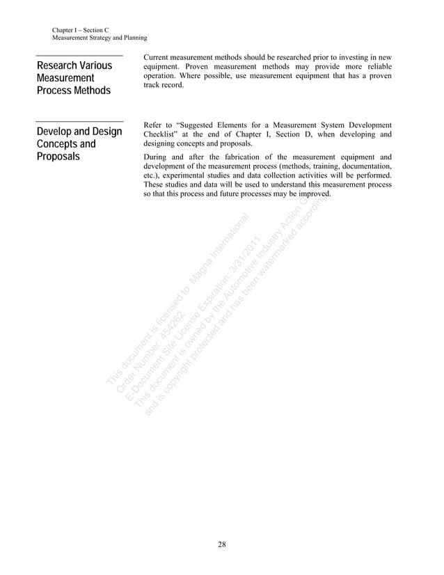 Aiag msa 4th ed | PDF