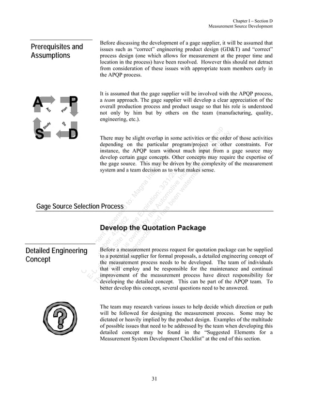 Aiag msa 4th ed | PDF