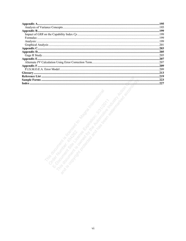 Aiag msa 4th ed | PDF
