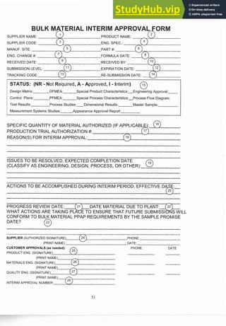 AIAG Production Part Approval Process PPAP 4Th Edition | PDF