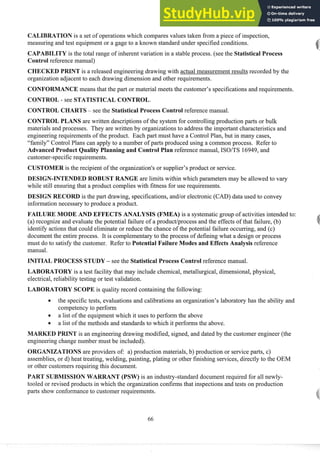 AIAG Production Part Approval Process PPAP 4Th Edition | PDF