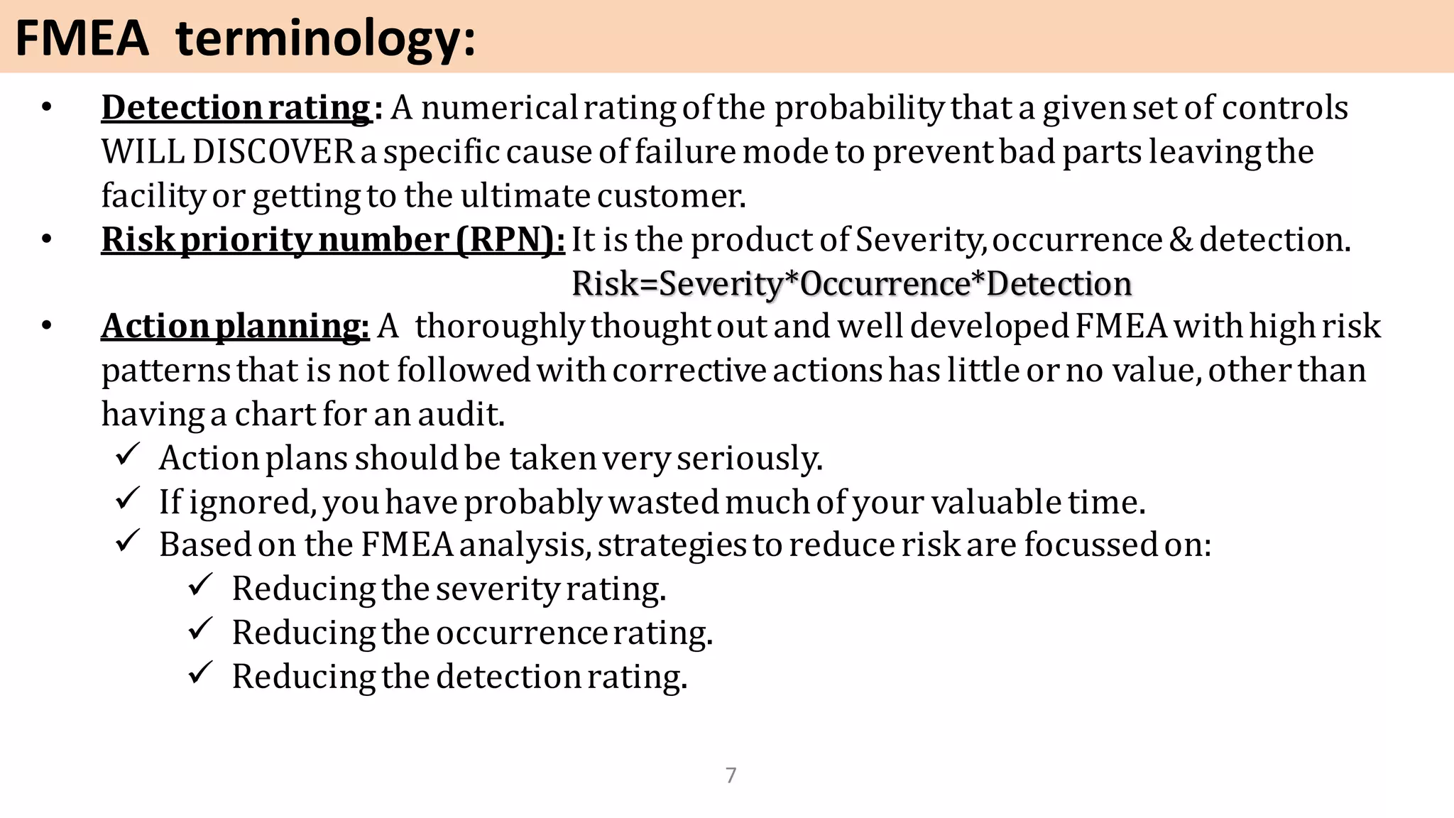 FMEA training (AIAG VDA Edition 01) | PDF