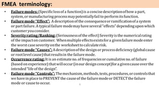FMEA training (AIAG VDA Edition 01) | PDF