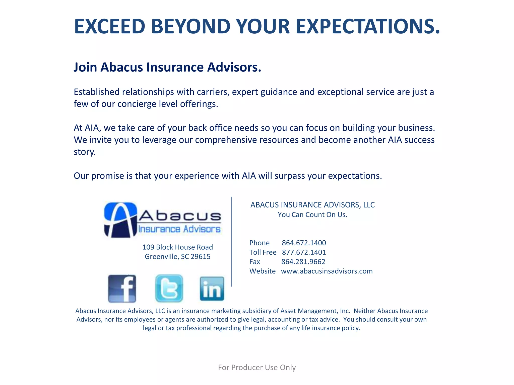 AIA Initial Presentation | PPTX