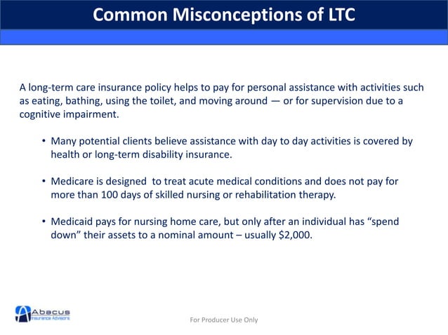 AIA LTC Presentation | PPT