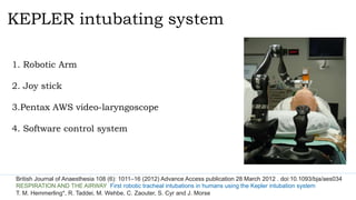 Artificial Intelligence and Anaesthesia | PPTX