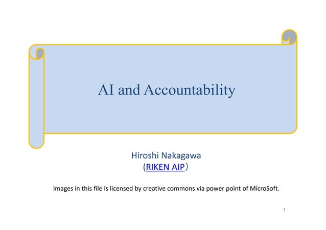 AI and Accountability | PDF | Internet | Computing