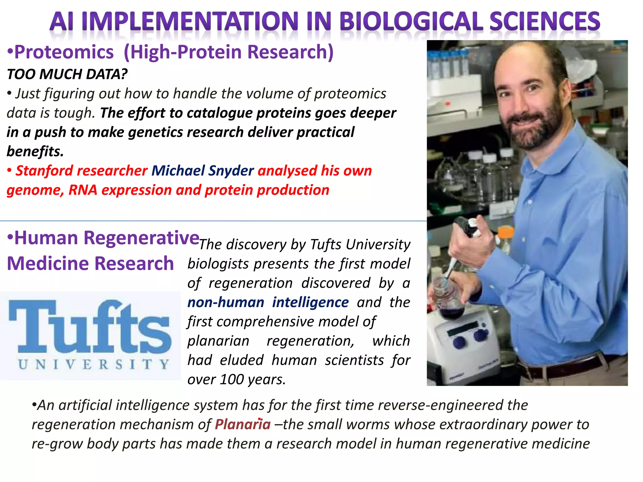 Ai and biology | PPTX
