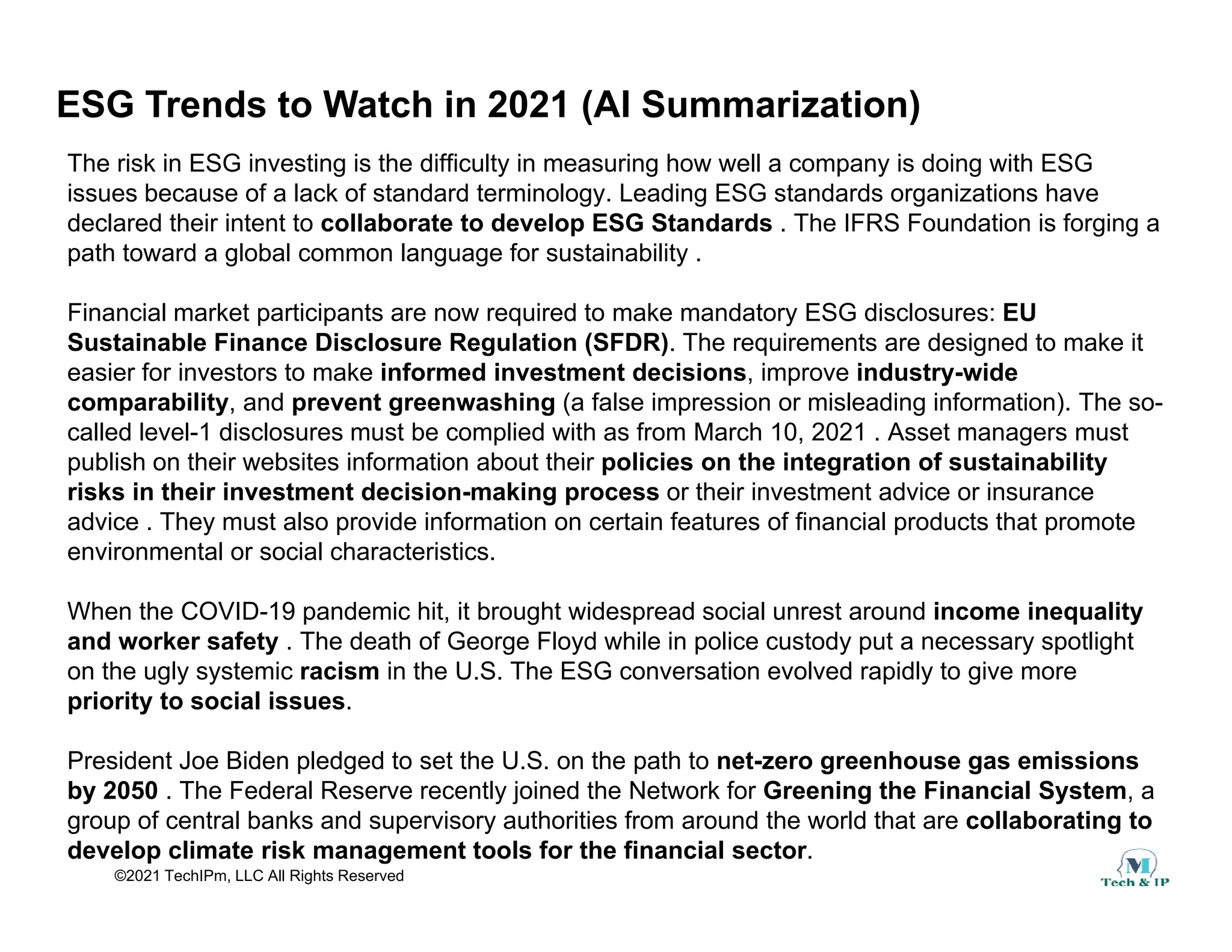 AI and Blockchain Applications for ESG | PDF