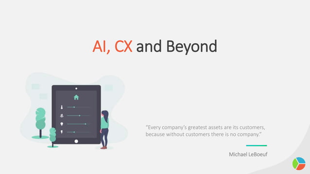 AI and CX in 2020 and Beyond | PPT