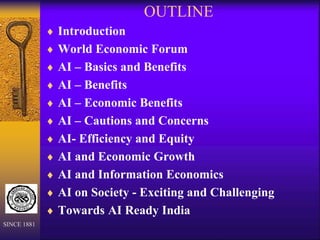 Economic Development in Information and AI Era: Experiences and ...