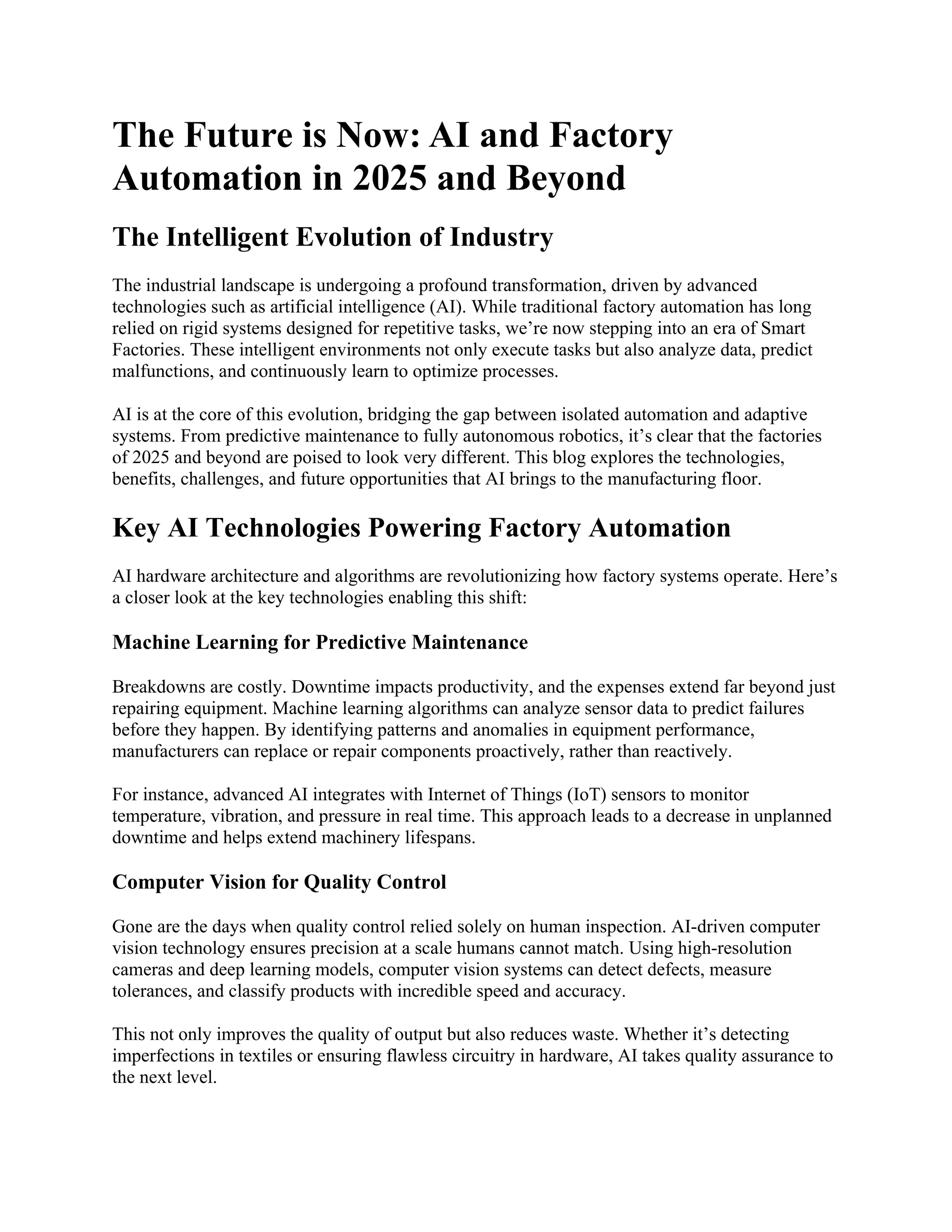 AI and Factory Automation in 2025 and Beyond.docx