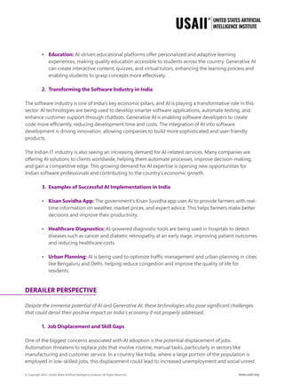 AI and Generative AI in India: Accelerator or Derailer for an Emerging ...