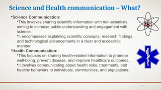 Artificial Intelligence and Health communication | PPTX