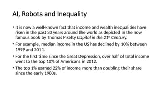 Artificial Intelligence and Capital inequality | PPTX
